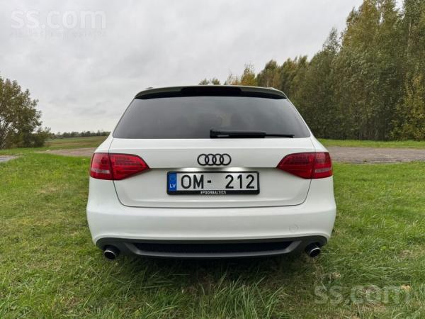 White Audi A4 2011 in Jelgava, with an engine capacity of 3.00 L and mileage of 200 thousand km for 8490 €, photo 6 on AUTOMOTO.COM.LV