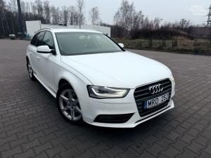 White Audi A4 2012 in Vilnius, with an engine capacity of 2.00 L and mileage of 340 thousand km for 6390 €, photo  on AUTOMOTO.COM.LV