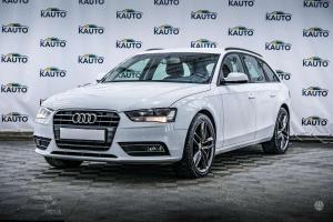 Balts Audi A4 2012 Kauņa, ar dzinēja tilpumu 2.00 L un nobraukumu 303 tūkst. km par 7590 €, foto  vietnē AUTOMOTO.COM.LV