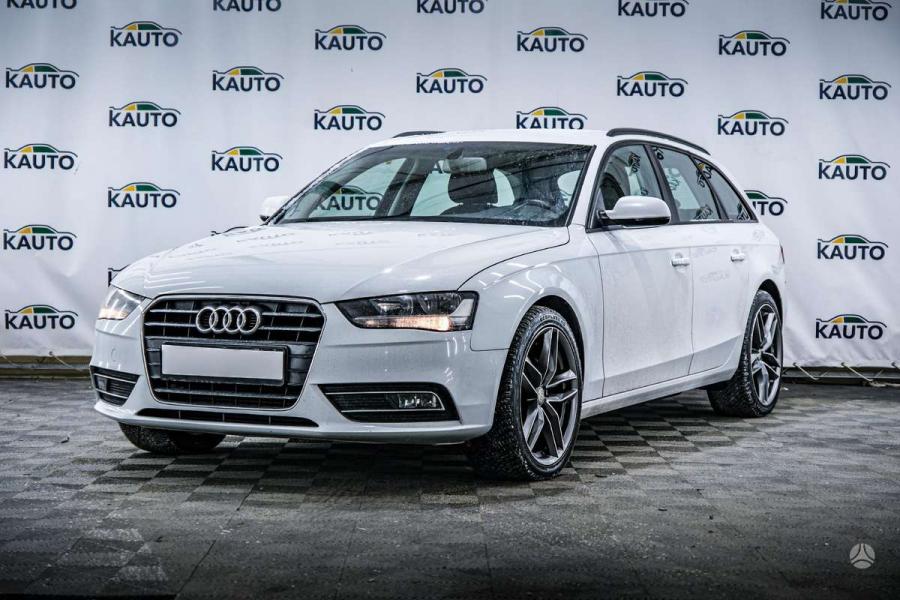 Balts Audi A4 2012 Kauņa, ar dzinēja tilpumu 2.00 L un nobraukumu 303 tūkst. km par 7590 €, foto 1 vietnē AUTOMOTO.COM.LV