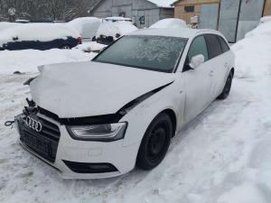Balts Audi A4 2012 Viļņa, ar dzinēja tilpumu 2.00 L un nobraukumu 181 tūkst. km par 4700 €, foto  vietnē AUTOMOTO.COM.LV