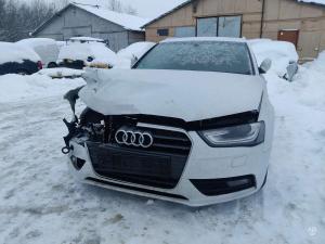 White Audi A4 2012 in Vilnius, with an engine capacity of 2.00 L and mileage of 181 thousand km for 4700 €, photo 3 on AUTOMOTO.COM.LV