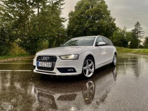 White Audi A4 2012 in Vilnius, with an engine capacity of 3.00 L and mileage of 241 thousand km for 8950 €, photo  on AUTOMOTO.COM.LV
