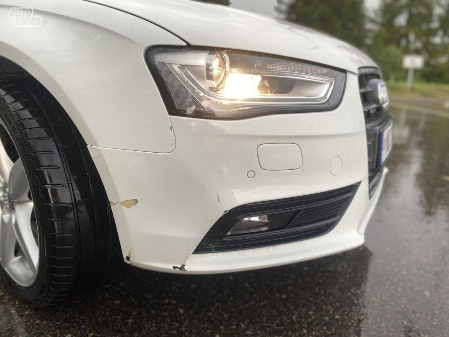 White Audi A4 2012 in Vilnius, with an engine capacity of 3.00 L and mileage of 241 thousand km for 8950 €, photo 2 on AUTOMOTO.COM.LV