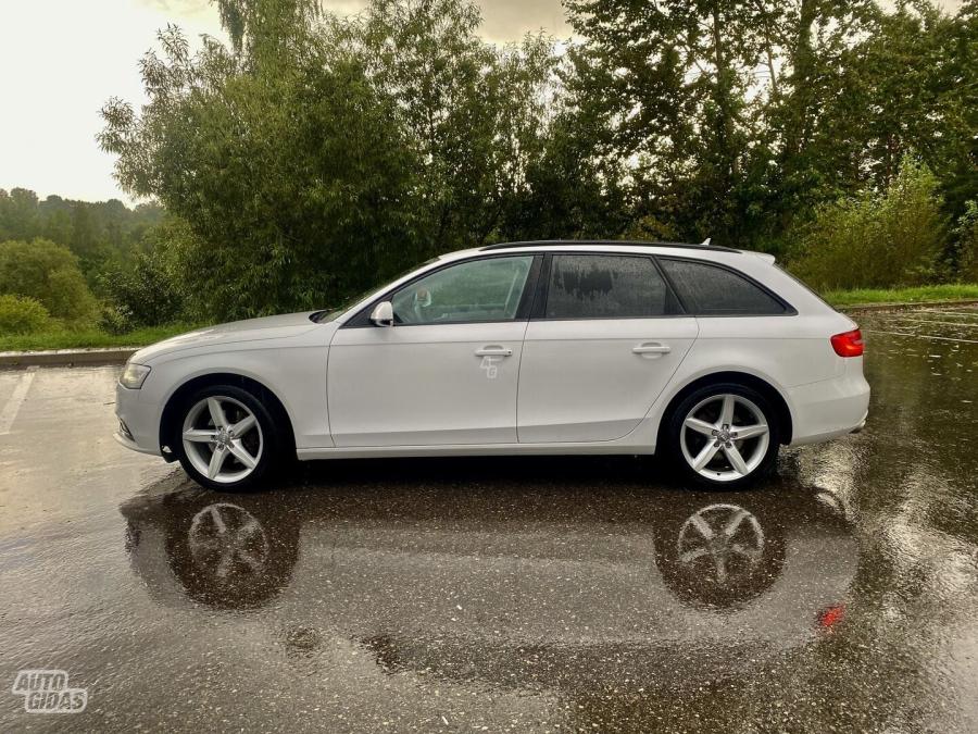 White Audi A4 2012 in Vilnius, with an engine capacity of 3.00 L and mileage of 241 thousand km for 8950 €, photo 3 on AUTOMOTO.COM.LV