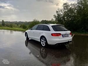 White Audi A4 2012 in Vilnius, with an engine capacity of 3.00 L and mileage of 241 thousand km for 8950 €, photo 4 on AUTOMOTO.COM.LV