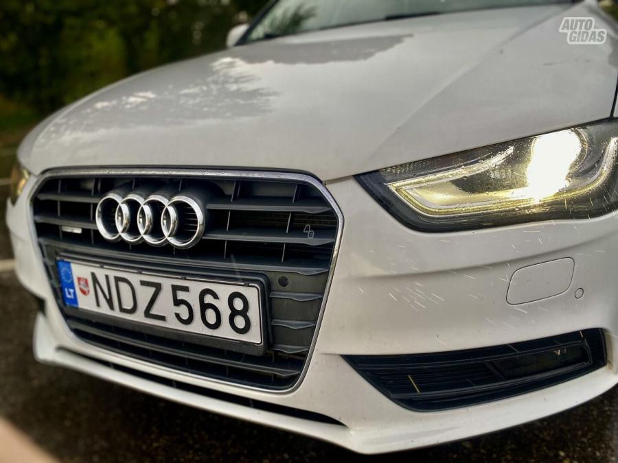 White Audi A4 2012 in Vilnius, with an engine capacity of 3.00 L and mileage of 241 thousand km for 8950 €, photo 9 on AUTOMOTO.COM.LV