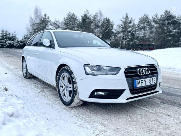 White Audi A4 2012 in Vilnius, with an engine capacity of 1.97 L and mileage of 230 thousand km for 5950 €, photo 2 on AUTOMOTO.COM.LV