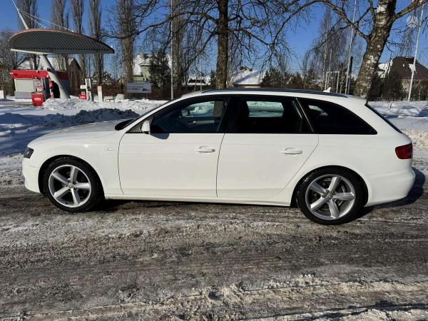White Audi A4 2012 in Taurage, with an engine capacity of 1.97 L and mileage of 340 thousand km for 5700 €, photo 4 on AUTOMOTO.COM.LV
