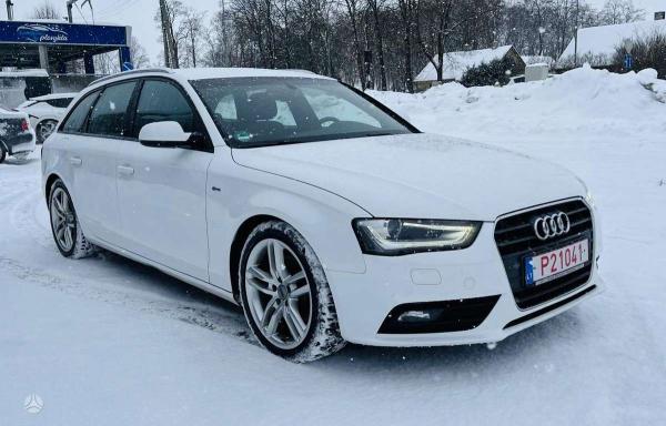 White Audi A4 2012 in Taurage, with an engine capacity of 2.00 L and mileage of 265 thousand km for 7950 €, photo 1 on AUTOMOTO.COM.LV