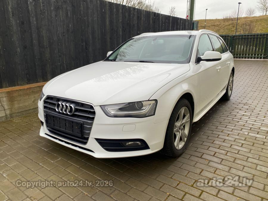 White Audi A4 2012 in Tallinn, with an engine capacity of 2.00 L and mileage of 224 thousand km for 8490 €, photo 4 on AUTOMOTO.COM.LV