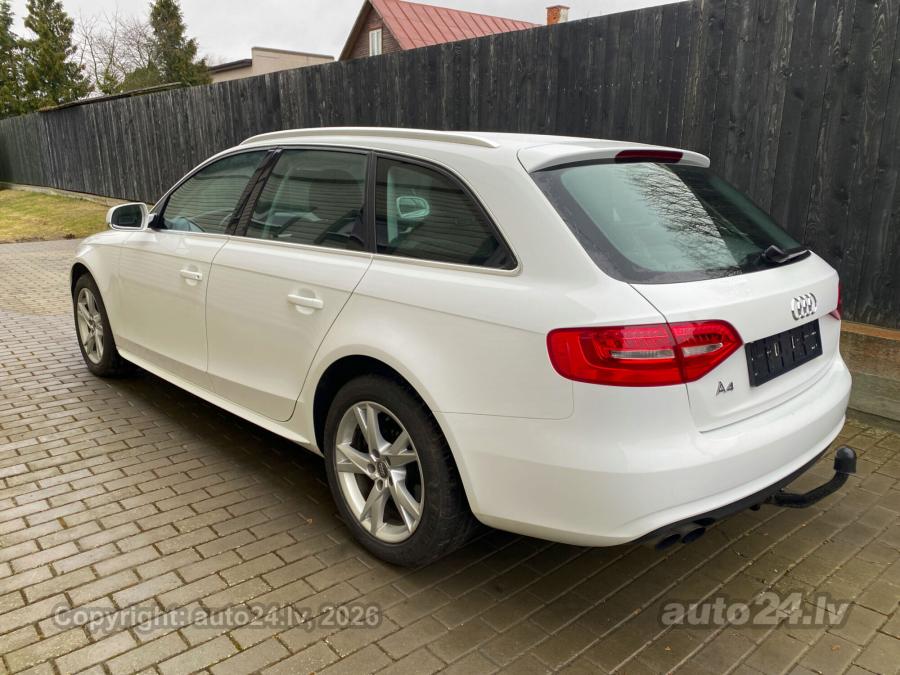White Audi A4 2012 in Tallinn, with an engine capacity of 2.00 L and mileage of 224 thousand km for 8490 €, photo 5 on AUTOMOTO.COM.LV