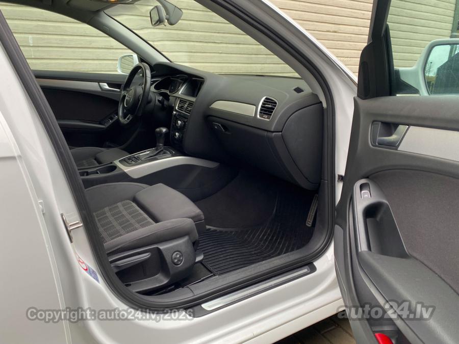 White Audi A4 2012 in Tallinn, with an engine capacity of 2.00 L and mileage of 224 thousand km for 8490 €, photo 8 on AUTOMOTO.COM.LV