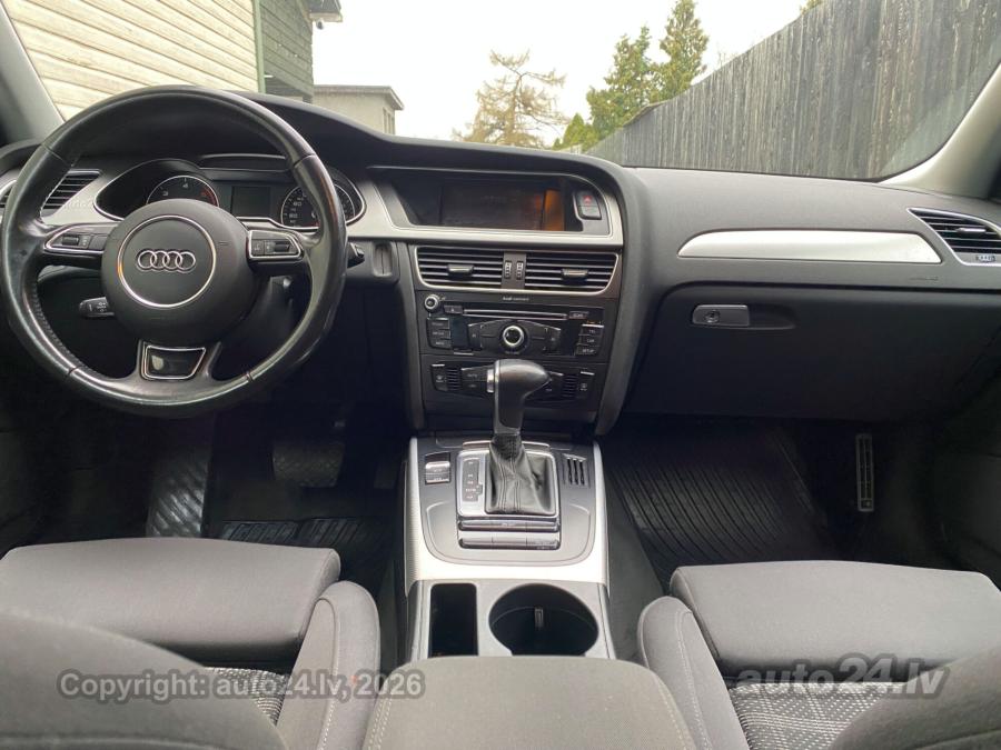 White Audi A4 2012 in Tallinn, with an engine capacity of 2.00 L and mileage of 224 thousand km for 8490 €, photo 13 on AUTOMOTO.COM.LV