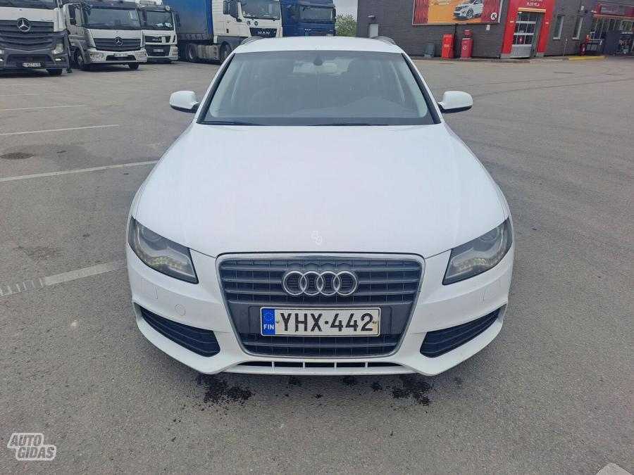 White Audi A4 2012 in Radviliskis, with an engine capacity of 2.00 L and mileage of 331 thousand km for 5000 €, photo 1 on AUTOMOTO.COM.LV