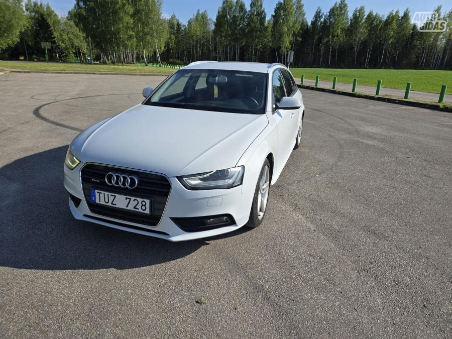 White Audi A4 2012 in Vilnius, with an engine capacity of 2.00 L and mileage of 324 thousand km for 7000 €, photo 7 on AUTOMOTO.COM.LV