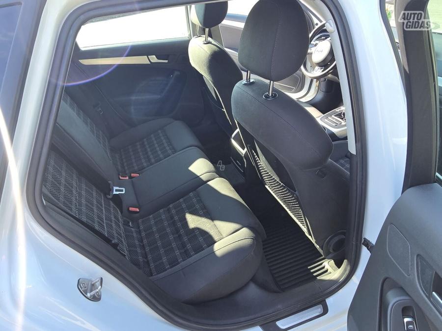 White Audi A4 2012 in Vilnius, with an engine capacity of 2.00 L and mileage of 324 thousand km for 7000 €, photo 19 on AUTOMOTO.COM.LV