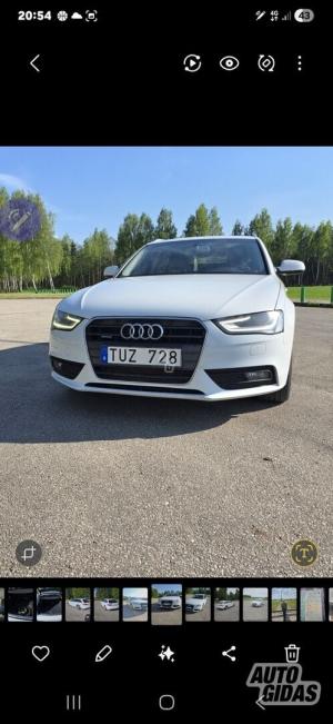 Balts Audi A4 2012 Viļņa, ar dzinēja tilpumu 2.00 L un nobraukumu 324 tūkst. km par 6900 €, foto  vietnē AUTOMOTO.COM.LV