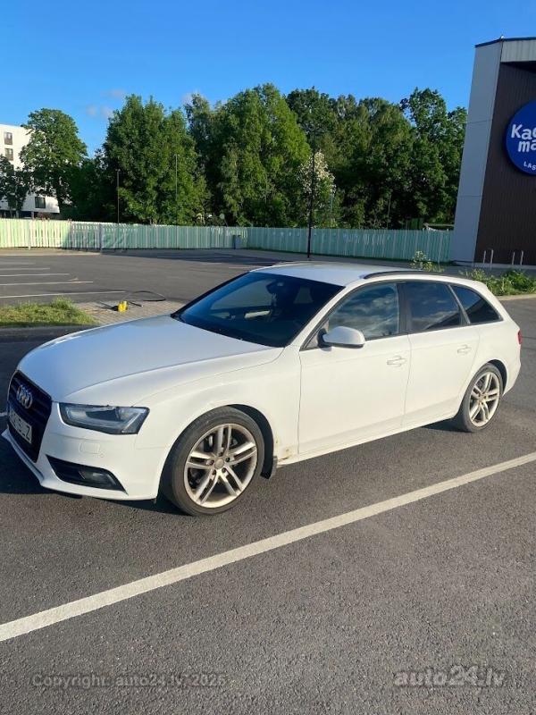 White Audi A4 2012 in Tallinn, with an engine capacity of 2.00 L and mileage of 351 thousand km for 3950 €, photo 2 on AUTOMOTO.COM.LV