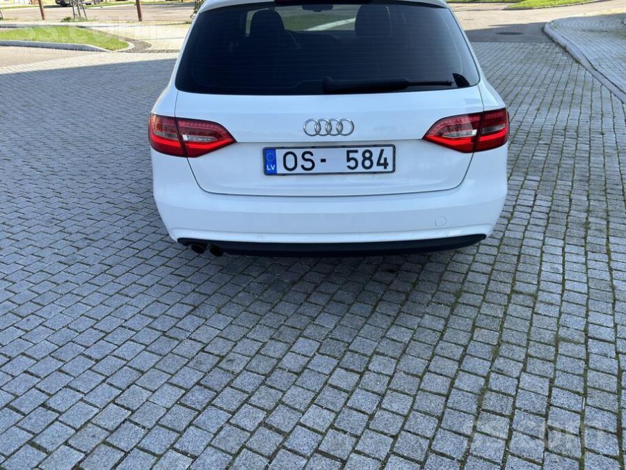 White Audi A4 2012 in Rezekne, with an engine capacity of 2.00 L and mileage of 293 thousand km for 7700 €, photo 7 on AUTOMOTO.COM.LV