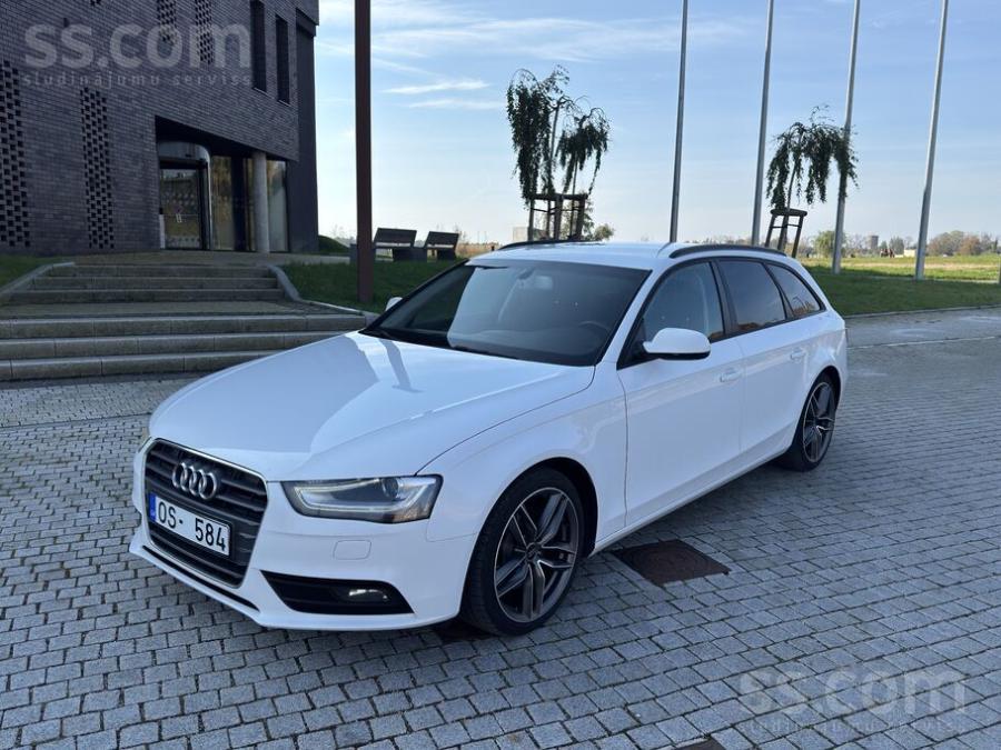 White Audi A4 2012 in Rezekne, with an engine capacity of 2.00 L and mileage of 293 thousand km for 7700 €, photo 10 on AUTOMOTO.COM.LV