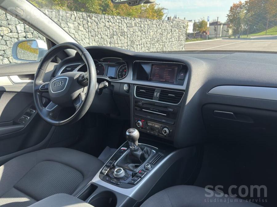 White Audi A4 2012 in Rezekne, with an engine capacity of 2.00 L and mileage of 293 thousand km for 7700 €, photo 11 on AUTOMOTO.COM.LV