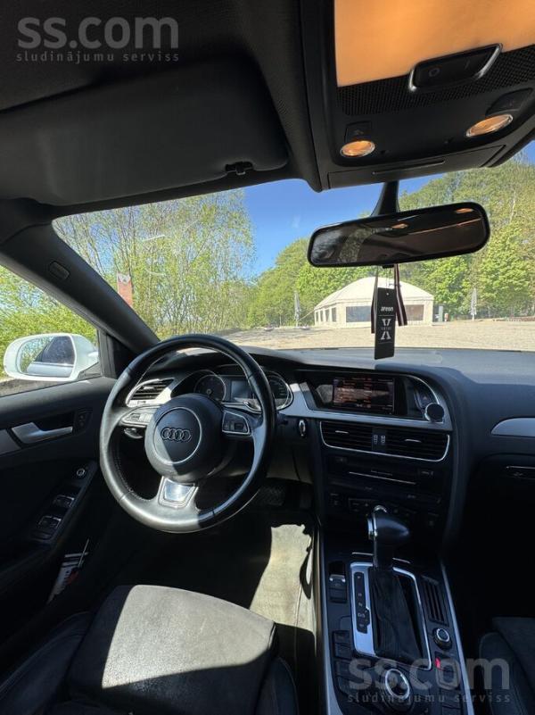 White Audi A4 2012 in Riga, with an engine capacity of 2.00 L and mileage of 442 thousand km for 5900 €, photo 6 on AUTOMOTO.COM.LV