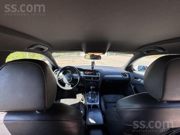 White Audi A4 2012 in Riga, with an engine capacity of 2.00 L and mileage of 442 thousand km for 5900 €, photo 7 on AUTOMOTO.COM.LV