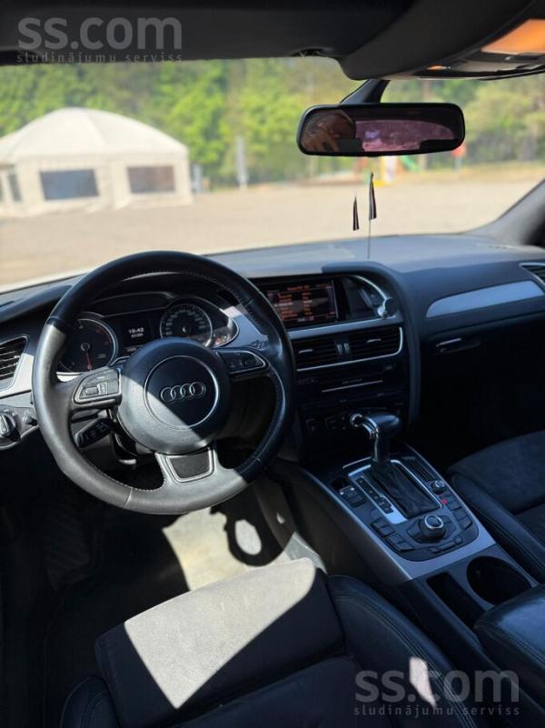 White Audi A4 2012 in Riga, with an engine capacity of 2.00 L and mileage of 442 thousand km for 5900 €, photo 8 on AUTOMOTO.COM.LV