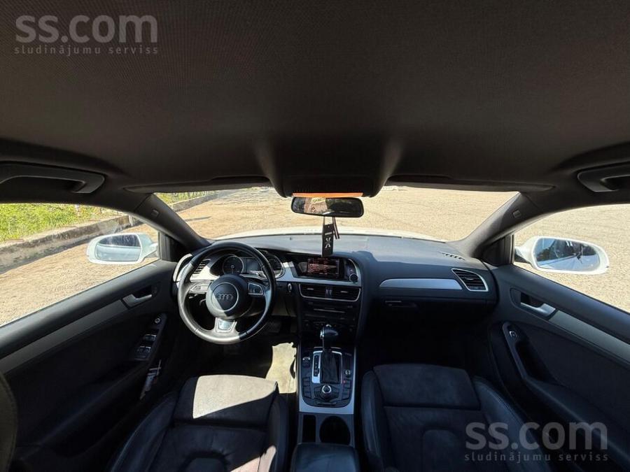 White Audi A4 2012 in Riga, with an engine capacity of 2.00 L and mileage of 442 thousand km for 5900 €, photo 11 on AUTOMOTO.COM.LV