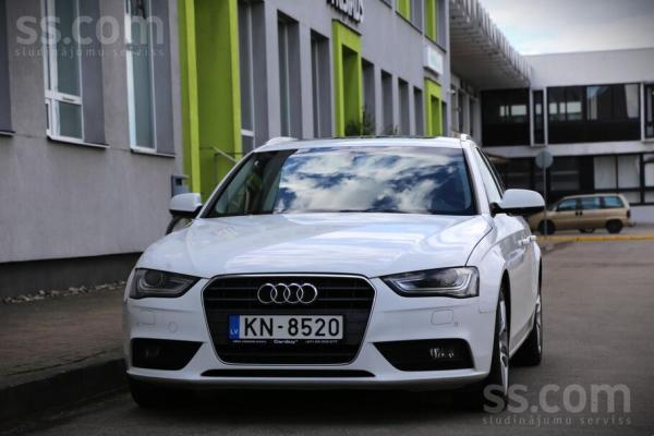 Balts Audi A4 2012 Rīga, ar dzinēja tilpumu 2.00 L un nobraukumu 357 tūkst. km par 7495 €, foto 1 vietnē AUTOMOTO.COM.LV