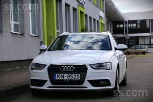 Balts Audi A4 2012 Rīga, ar dzinēja tilpumu 2.00 L un nobraukumu 357 tūkst. km par 7495 €, foto  vietnē AUTOMOTO.COM.LV