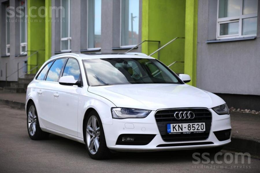 Balts Audi A4 2012 Rīga, ar dzinēja tilpumu 2.00 L un nobraukumu 357 tūkst. km par 7495 €, foto 5 vietnē AUTOMOTO.COM.LV