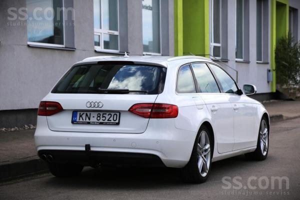 Balts Audi A4 2012 Rīga, ar dzinēja tilpumu 2.00 L un nobraukumu 357 tūkst. km par 7495 €, foto 6 vietnē AUTOMOTO.COM.LV