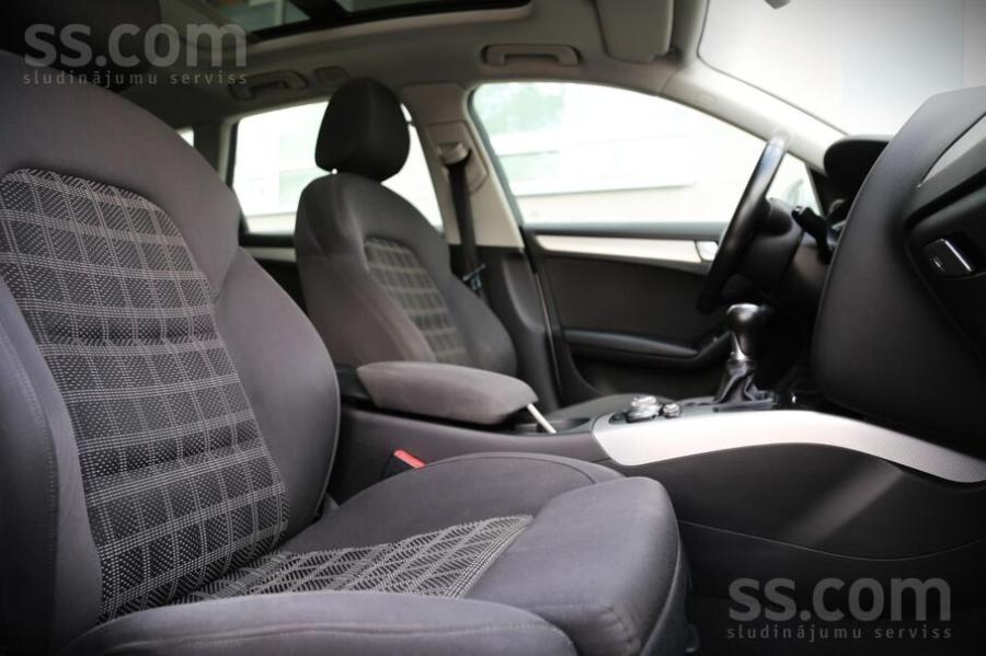 Balts Audi A4 2012 Rīga, ar dzinēja tilpumu 2.00 L un nobraukumu 357 tūkst. km par 7495 €, foto 14 vietnē AUTOMOTO.COM.LV