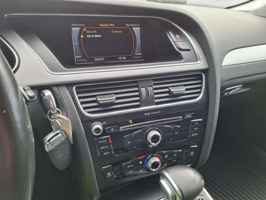 White Audi A4 2012 in Silute, with an engine capacity of 1.97 L and mileage of 295 thousand km for 7000 €, photo 14 on AUTOMOTO.COM.LV