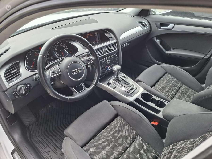 White Audi A4 2012 in Silute, with an engine capacity of 1.97 L and mileage of 295 thousand km for 7000 €, photo 24 on AUTOMOTO.COM.LV