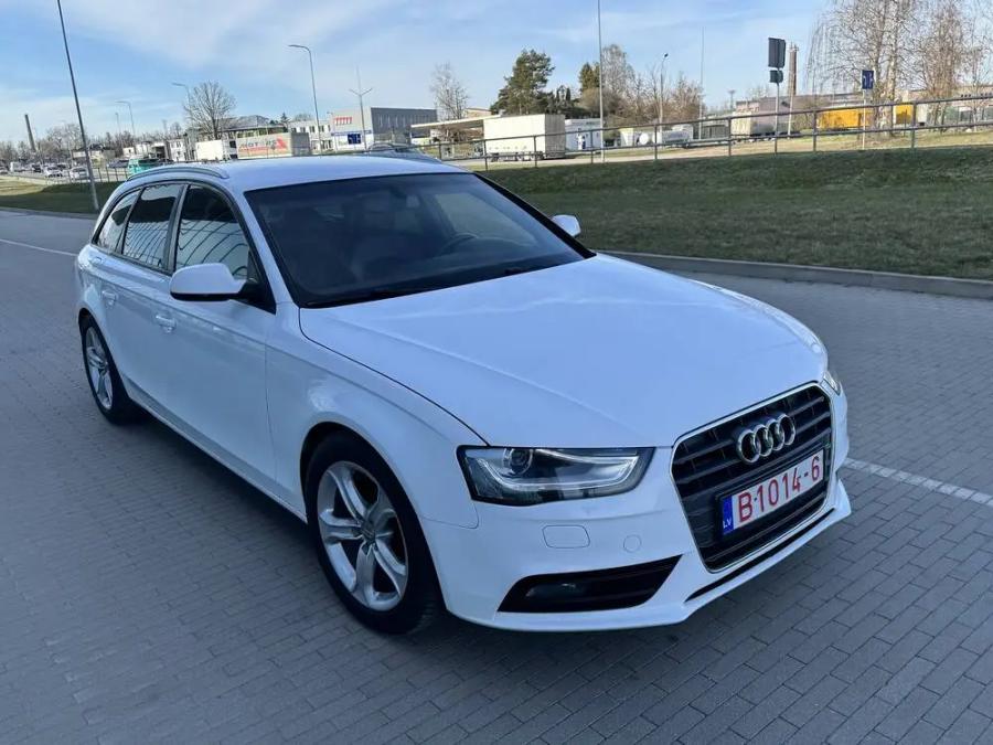 White Audi A4 2012 in Rezekne, with an engine capacity of 2.00 L and mileage of 250 thousand km for 8700 €, photo 4 on AUTOMOTO.COM.LV