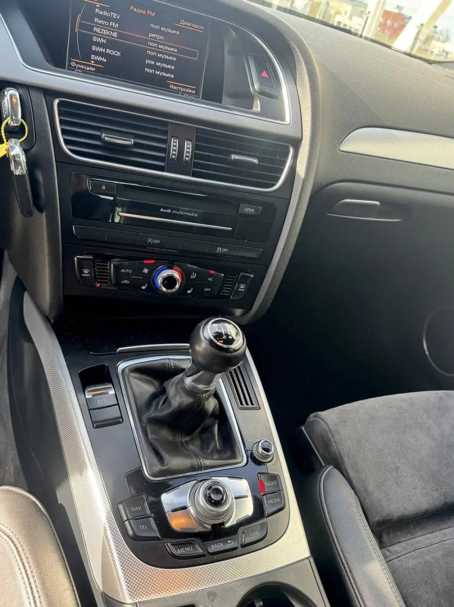 White Audi A4 2012 in Rezekne, with an engine capacity of 2.00 L and mileage of 250 thousand km for 8700 €, photo 13 on AUTOMOTO.COM.LV