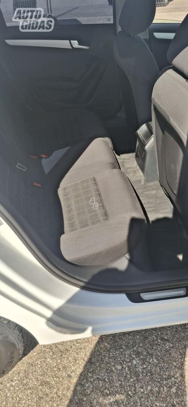 Balts Audi A4 2012 Marijampole, ar dzinēja tilpumu 2.00 L un nobraukumu 250 tūkst. km par 6250 €, foto 10 vietnē AUTOMOTO.COM.LV