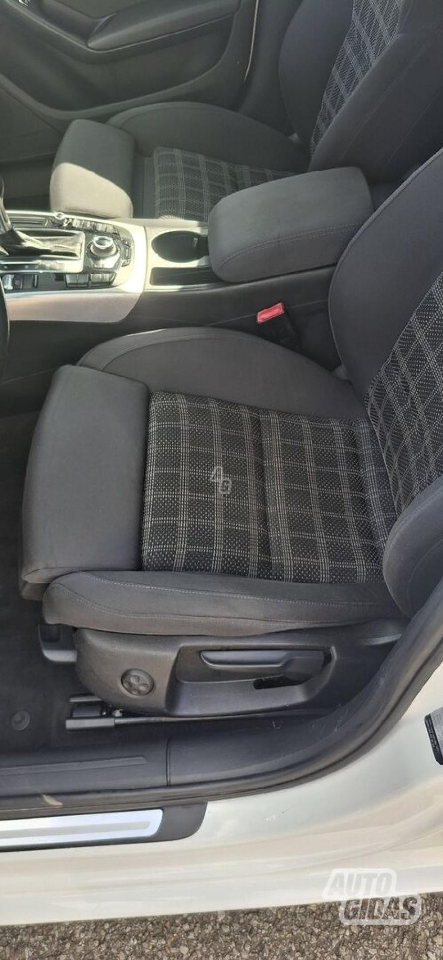 Balts Audi A4 2012 Marijampole, ar dzinēja tilpumu 2.00 L un nobraukumu 250 tūkst. km par 6250 €, foto 12 vietnē AUTOMOTO.COM.LV