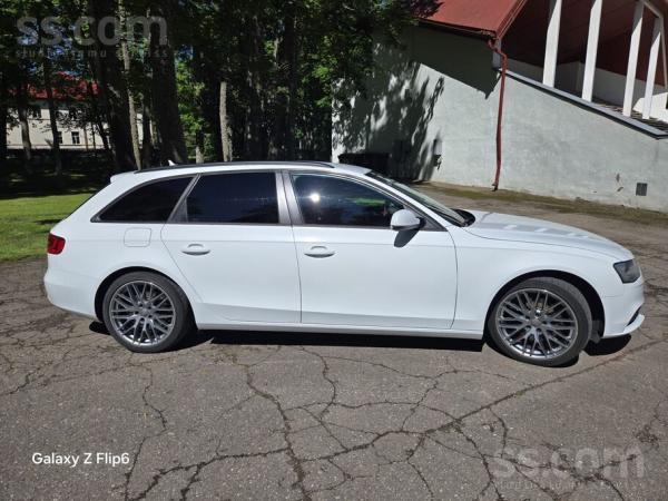 White Audi A4 2012 in Balvi, with an engine capacity of 2.00 L and mileage of 262 thousand km for 7290 €, photo 3 on AUTOMOTO.COM.LV