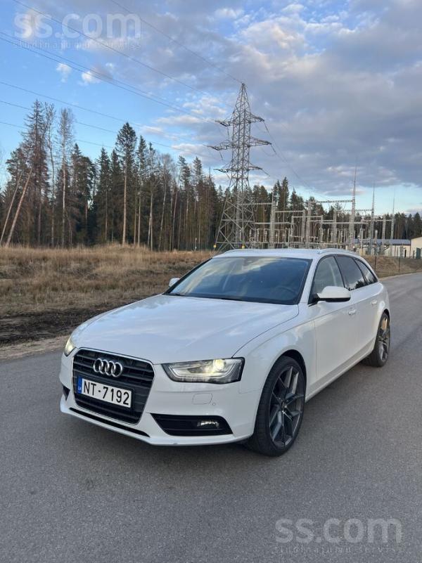 Balts Audi A4 2012 Rīga, ar dzinēja tilpumu 2.00 L un nobraukumu 347 tūkst. km par 7600 €, foto 1 vietnē AUTOMOTO.COM.LV