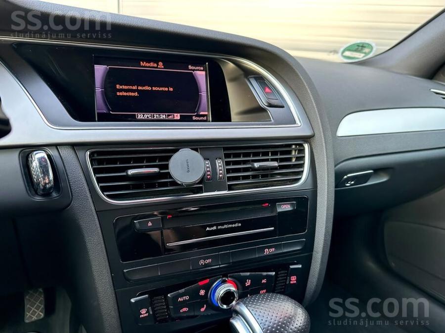 White Audi A4 2012 in Jelgava, with an engine capacity of 2.00 L and mileage of 269 thousand km for 8350 €, photo 19 on AUTOMOTO.COM.LV