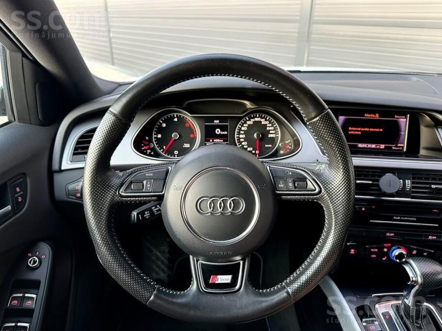White Audi A4 2012 in Jelgava, with an engine capacity of 2.00 L and mileage of 269 thousand km for 8350 €, photo 20 on AUTOMOTO.COM.LV