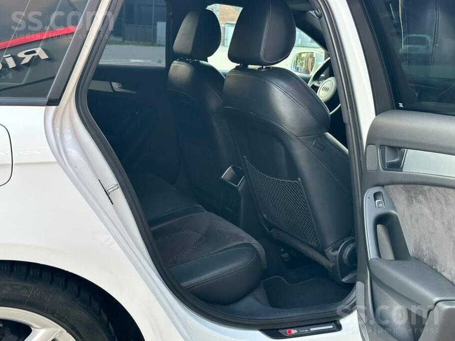 White Audi A4 2012 in Jelgava, with an engine capacity of 2.00 L and mileage of 269 thousand km for 8350 €, photo 25 on AUTOMOTO.COM.LV