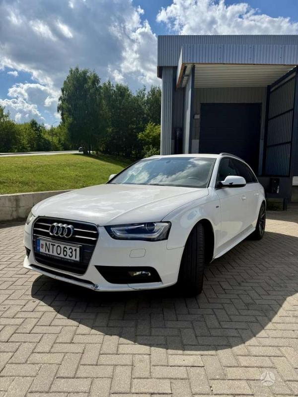 Balts Audi A4 2012 Viļņa, ar dzinēja tilpumu 1.97 L un nobraukumu 338 tūkst. km par 5650 €, foto 2 vietnē AUTOMOTO.COM.LV
