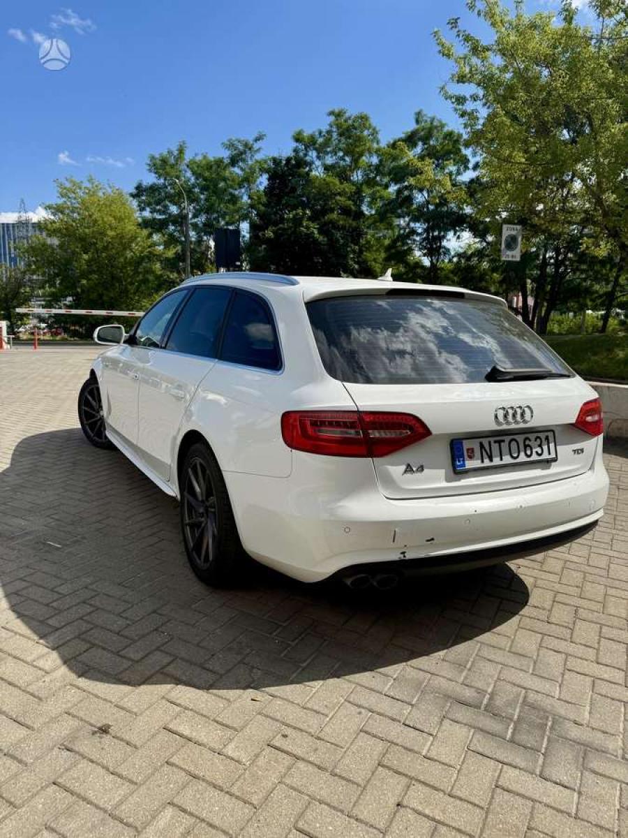 Balts Audi A4 2012 Viļņa, ar dzinēja tilpumu 1.97 L un nobraukumu 338 tūkst. km par 5650 €, foto 7 vietnē AUTOMOTO.COM.LV