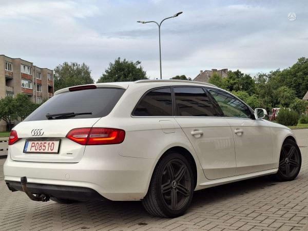 White Audi A4 2012 in Silute, with an engine capacity of 1.97 L and mileage of 295 thousand km for 7000 €, photo 2 on AUTOMOTO.COM.LV