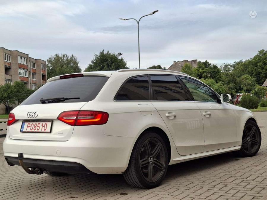 White Audi A4 2012 in Silute, with an engine capacity of 1.97 L and mileage of 295 thousand km for 7000 €, photo 3 on AUTOMOTO.COM.LV